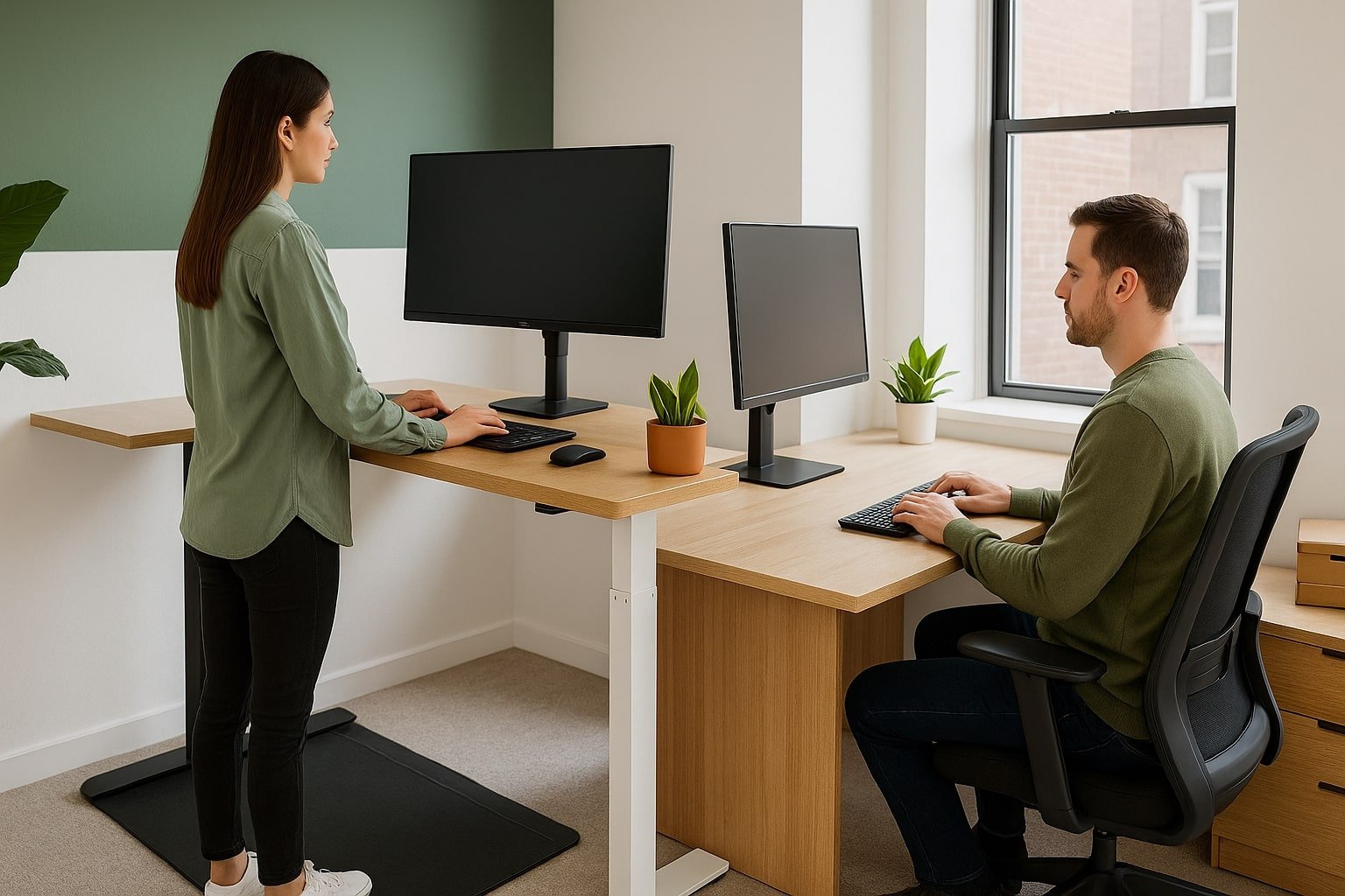 Corner Standing Desks vs. Traditional Desks: A Detailed Comparison