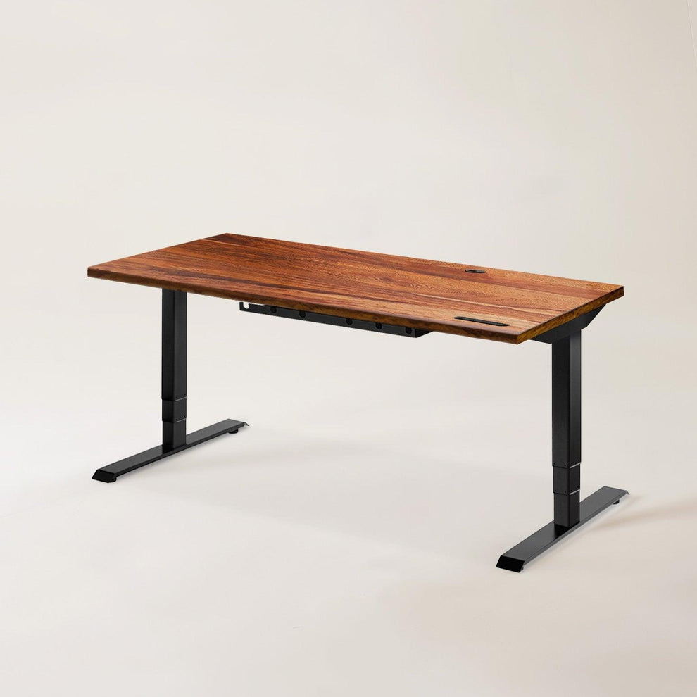 Wildwood Standing Desk | Solid Wood Standing Desk – EFFYDESK